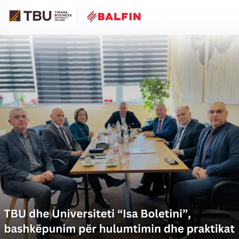 Kryefaqja - English - Tirana Business University