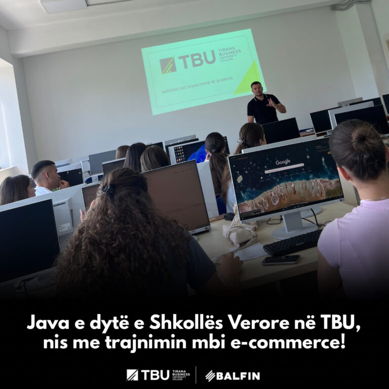 Kryefaqja - English - Tirana Business University